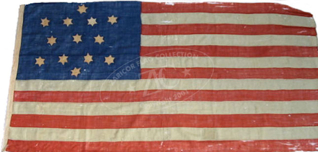 ZFC - Period 13 Star United States Flags