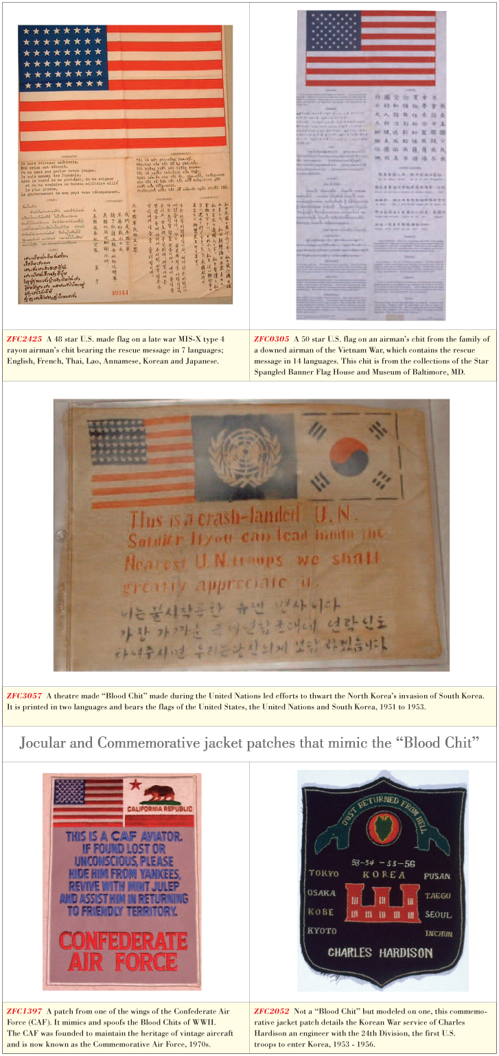 ZFC - Blood Chit Flags - The Last Hope of the Aviator